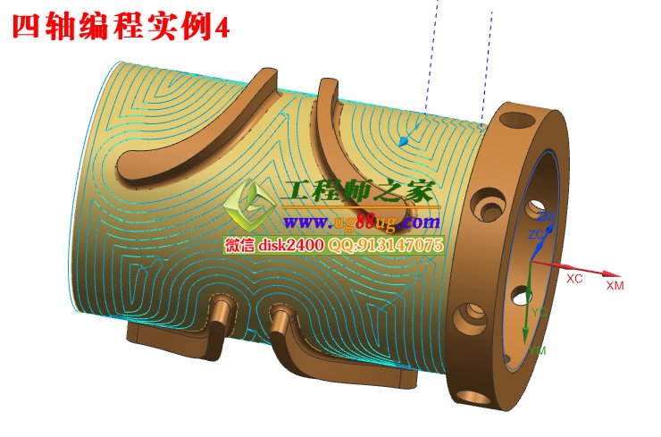 UG12.0四轴五轴4轴5轴数控CNC编程视频教程从入门到精通_工程师之家
